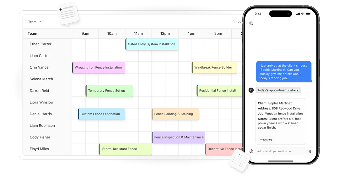 AI-Powered Fence Software | Scheduling & Dispatching