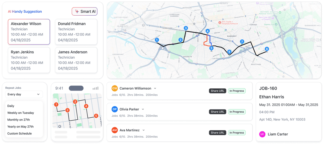 Field Service Route Optimization Software | FieldCamp